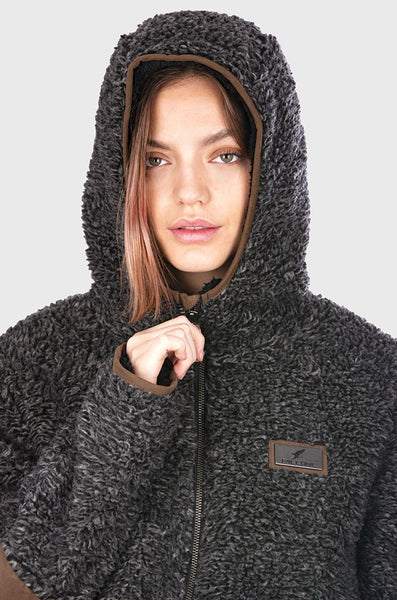 Chaqueta Chiporro Clásica Black Heather (Mujer) – Falcone Wear